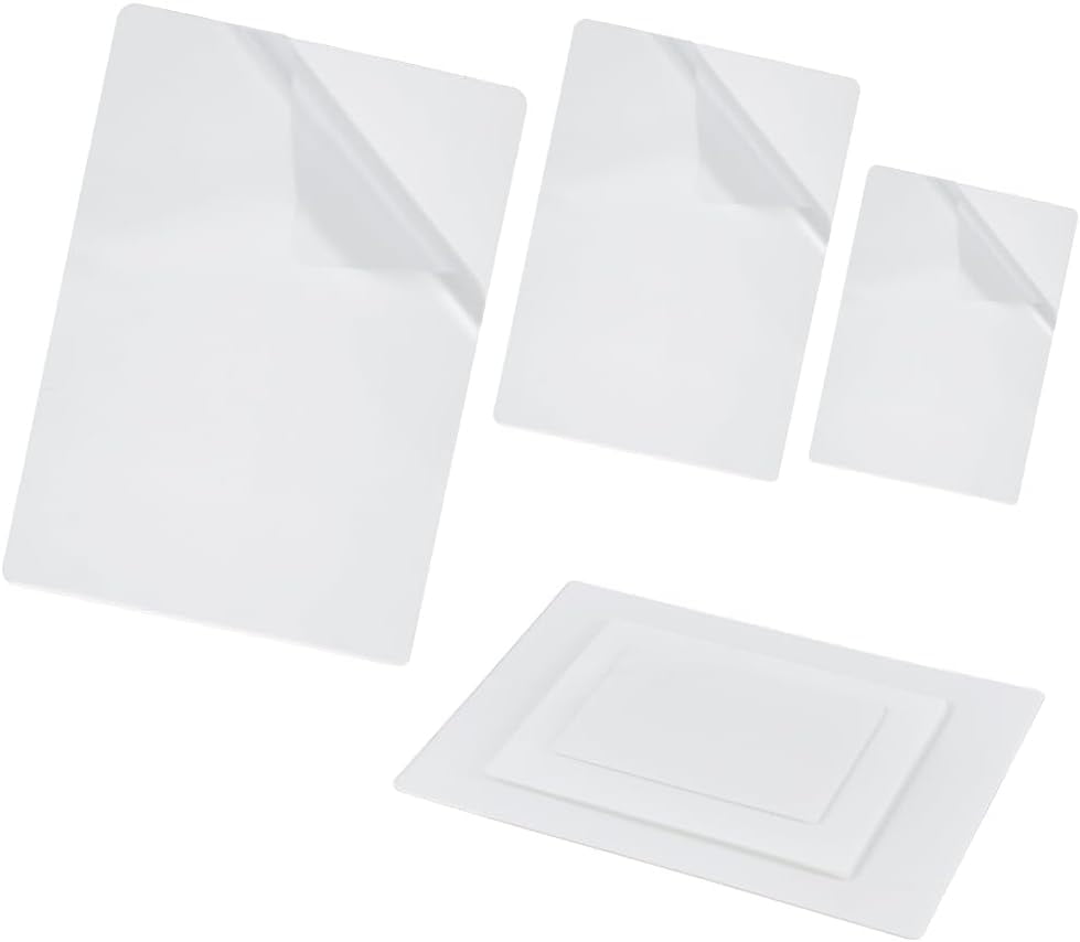 70 PCS 3 Styles Thermal Laminating Pouches Laminating Sheets Laminating ...