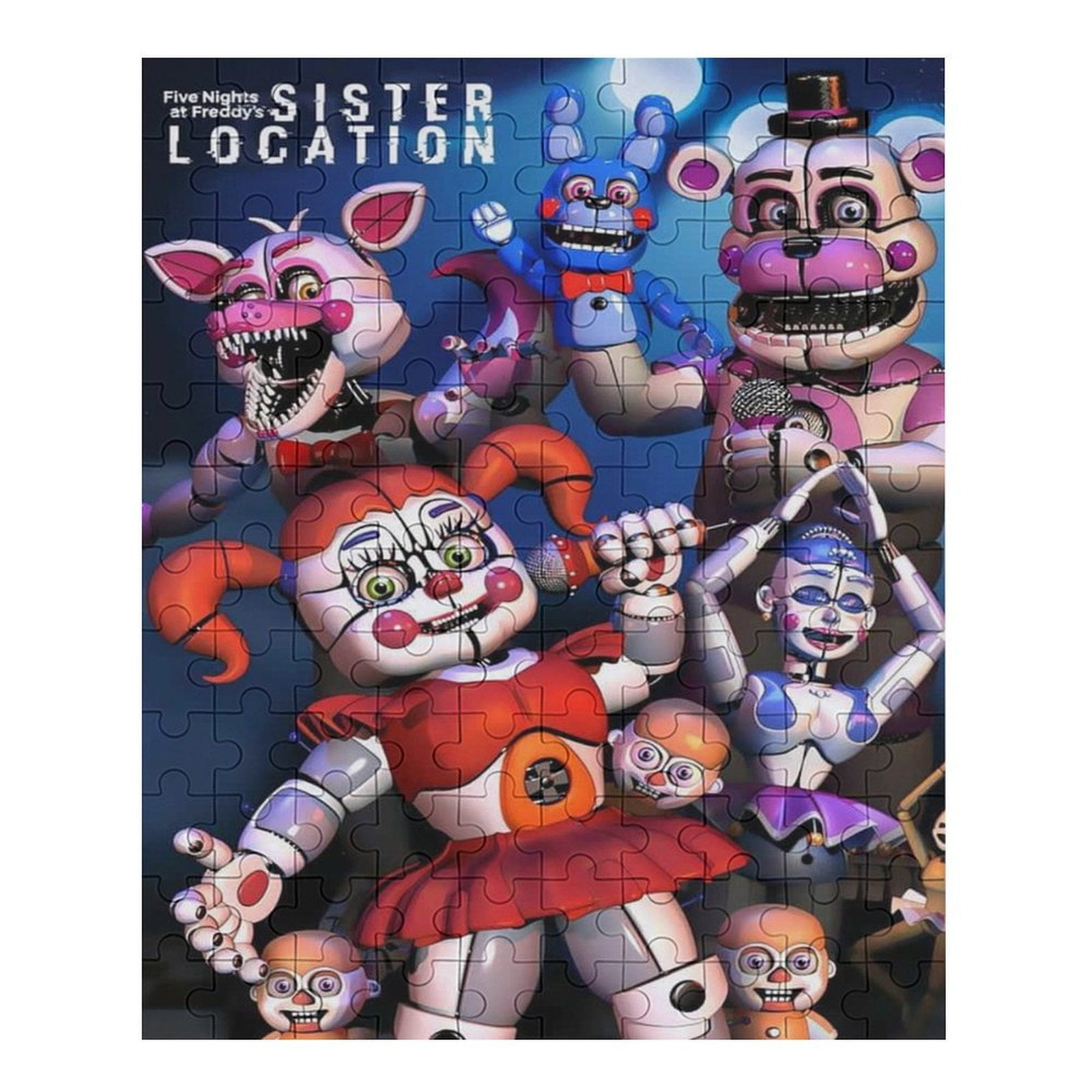 70 PCS Jigsaw Puzzle Five Nights At Freddy's FNAF Wooden Puzzle ...