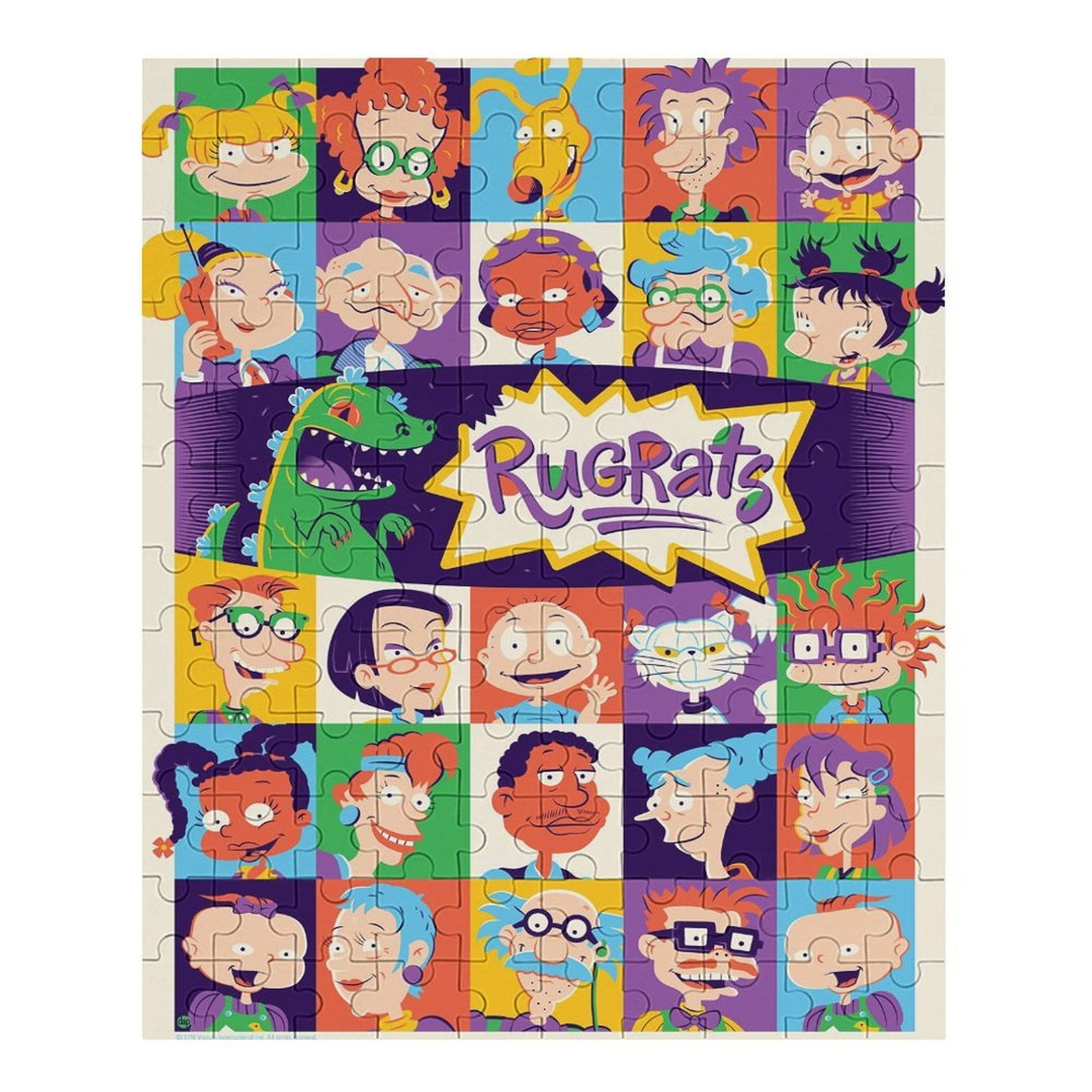 70 PCS Jigsaw Puzzle Rugrats Wooden Puzzle Challenging Game Fun Artwork ...
