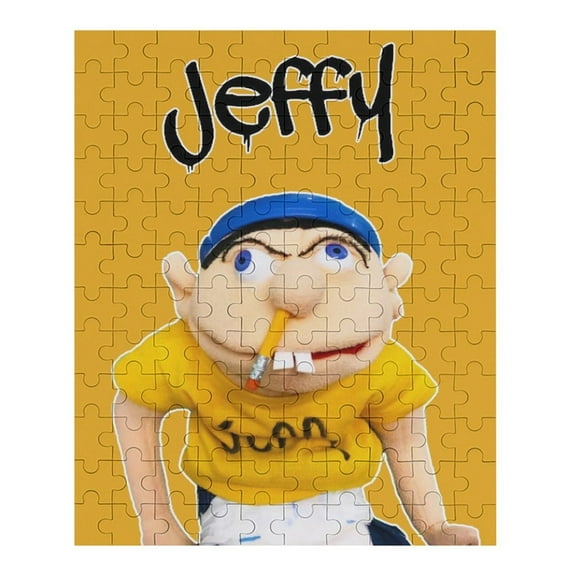 70 PCS Jigsaw Puzzle SML Jeffy Wooden Puzzle Challenging Game Fun ...