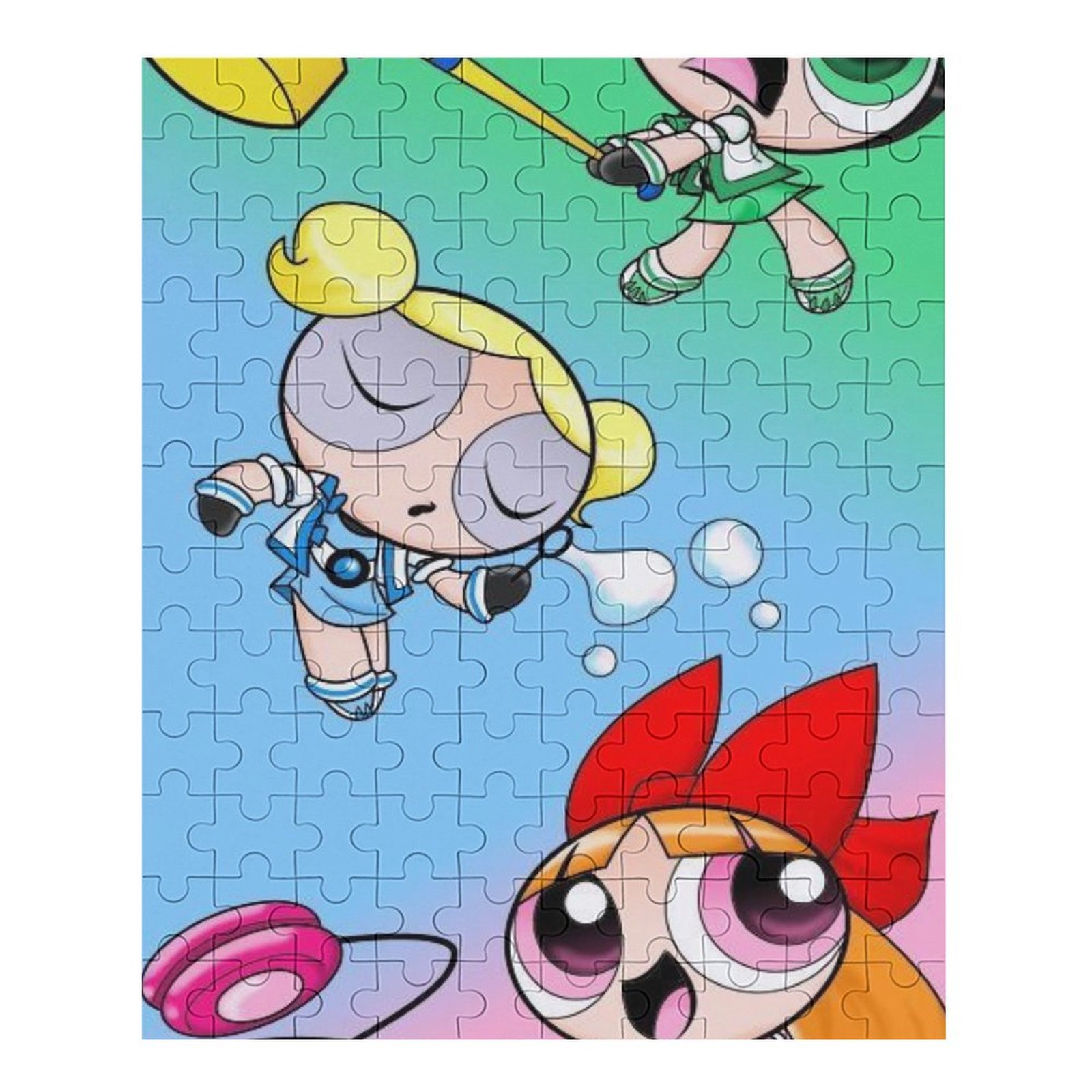 70 PCS Puzzle Puzzle -The Powerpuff Girls Puzzle Skills Development ...
