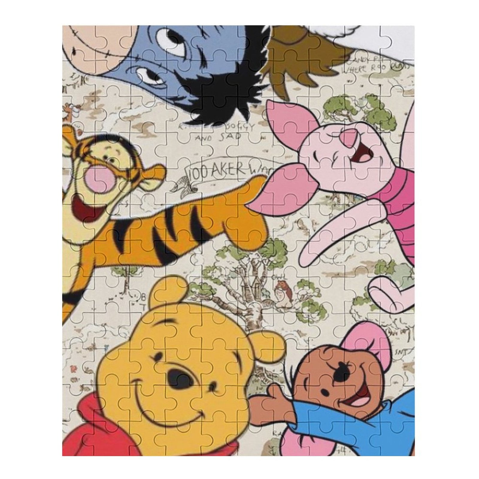 70 PCS Puzzles for Kids Teens Winnie Jigsaw Puzzles for Seniors Kids ...