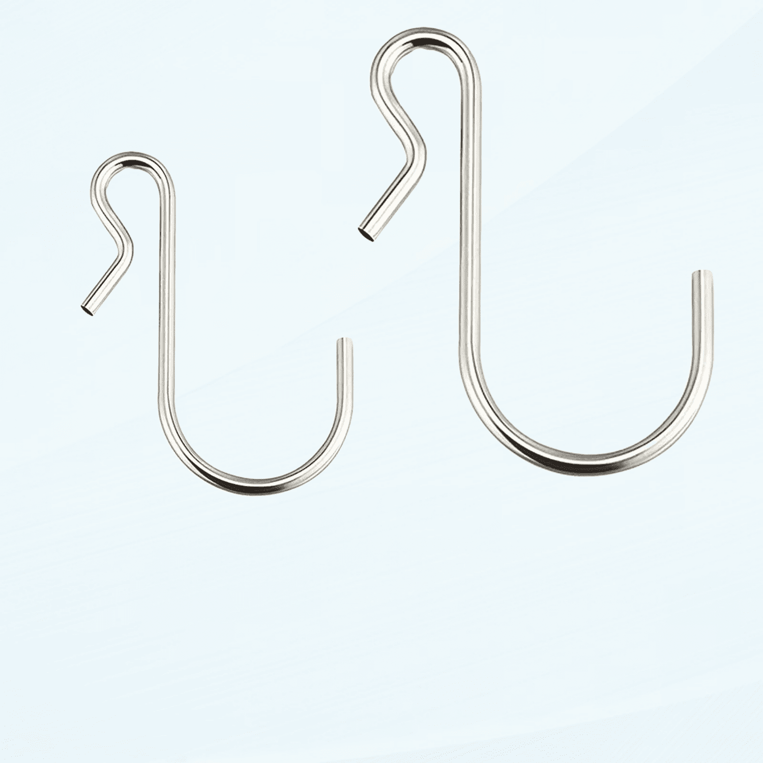 70 Pack S Shaped Metal Hooks Stainless S Hooks Clip Hangers Heavy Duty ...
