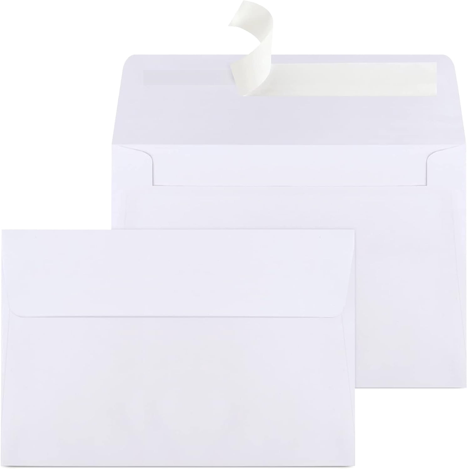 70 Packs A4 White Envelopes with Self Seal for Invitations and Photos ...