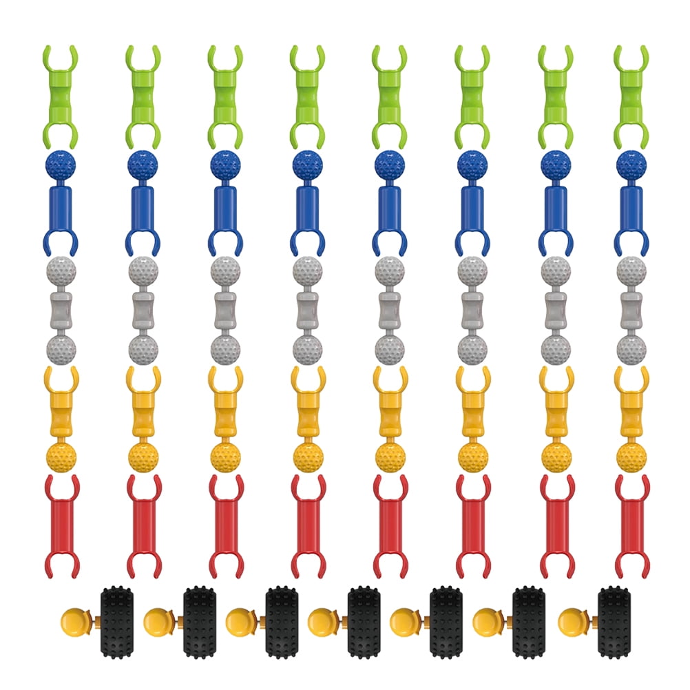 TABLZONE DIY Building Block Toys Plastic 70 Pcs Assorted Color ...