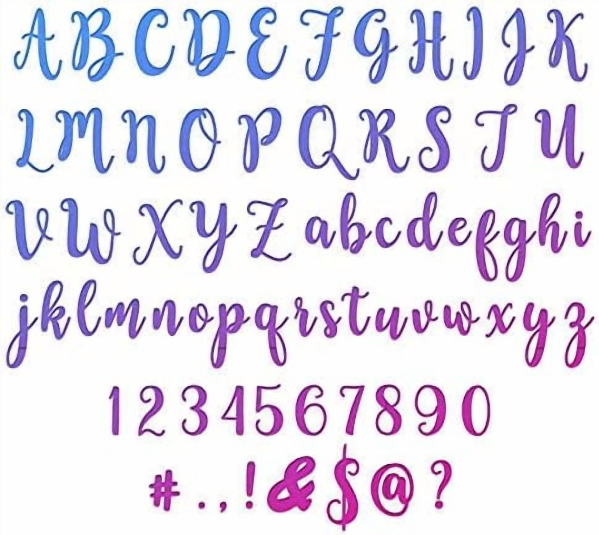 70 Pcs Die Cut Alphabet for Card Making Metal Die Cuts Numbers and ...