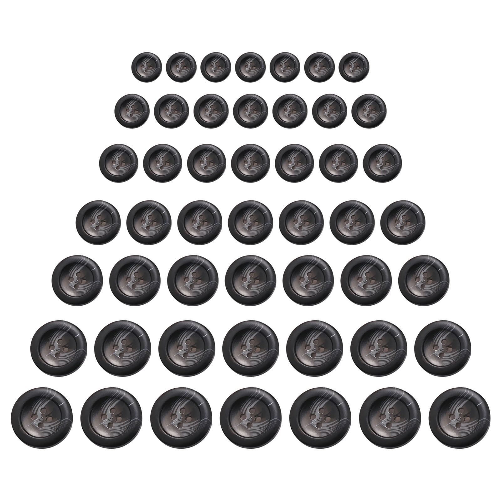 70 Pcs Resin Buttons Sewing Buttons 4 Holes Buttons for Sweaters ...