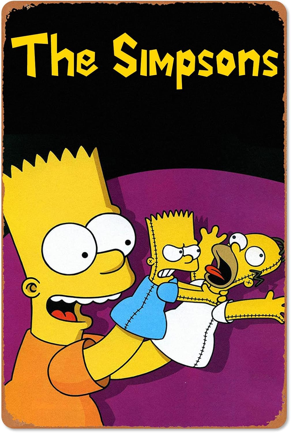 70 Piece Jigsaw Puzzle For Adults And Families -Bart Simpson Puppet The ...