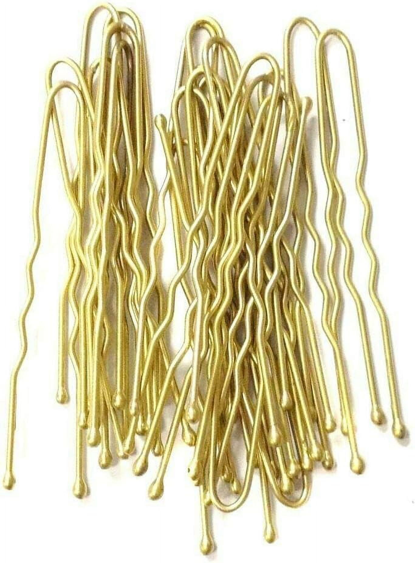 70 Pieces Long Hair Pins Bun Pins Styling Bobby Hair Slides Grips Clips ...