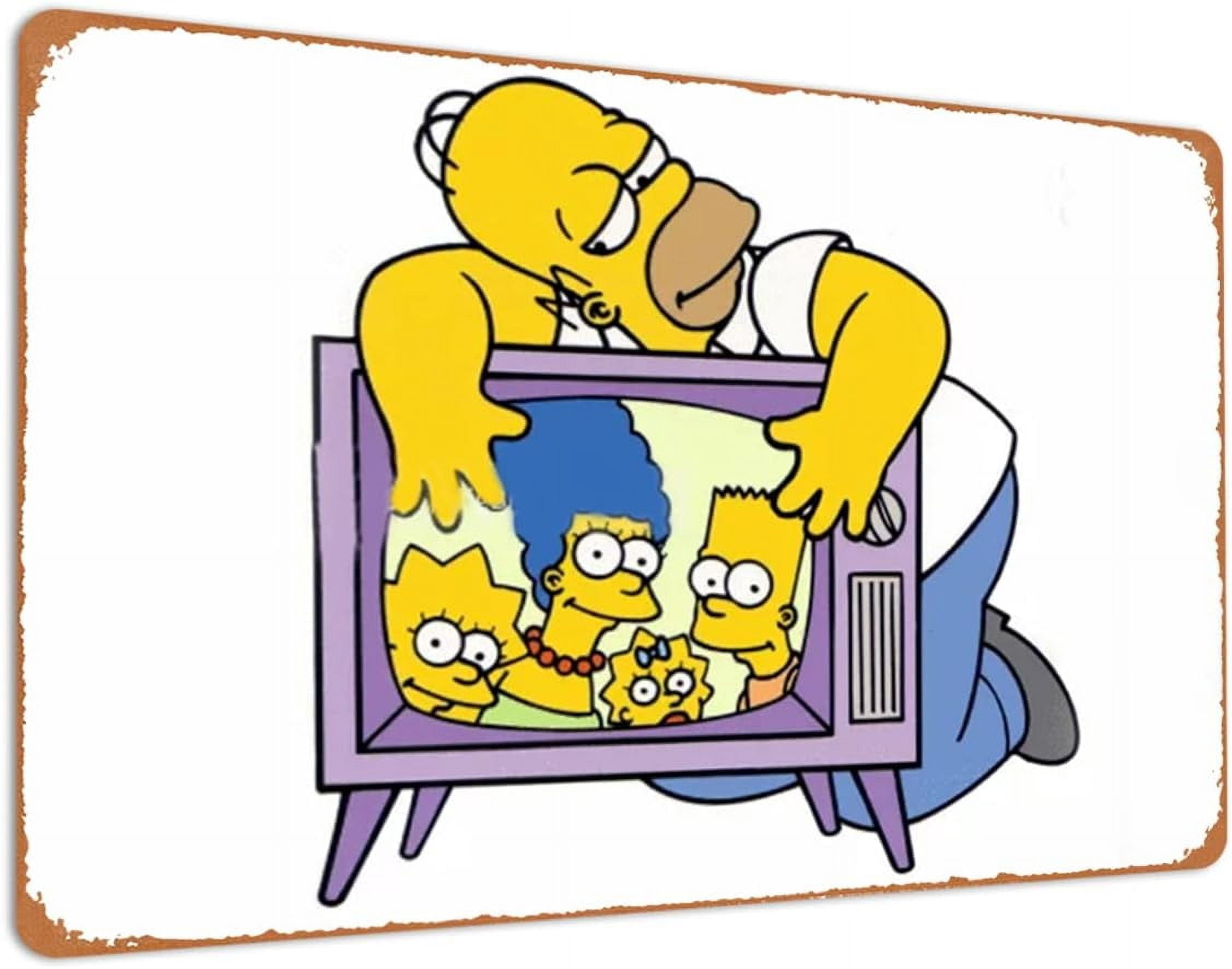 70 Pieces Wooden Jigsaw Puzzles For Adults-The Simpsons Cartoon ...