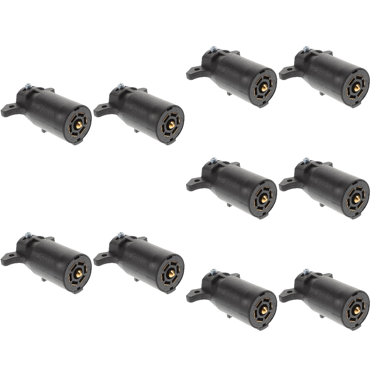 70 Pin Trailer Plug Converter Trailer Connector Adapter 7 Pin Trailer ...