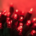 Wintergreen Lighting 70 Red 5mm LED Christmas Lights, Indoor/Outdoor ...