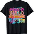70'S Just Wanna Have Fun Party Retro Women Unisex Men Women T-Shirt S ...