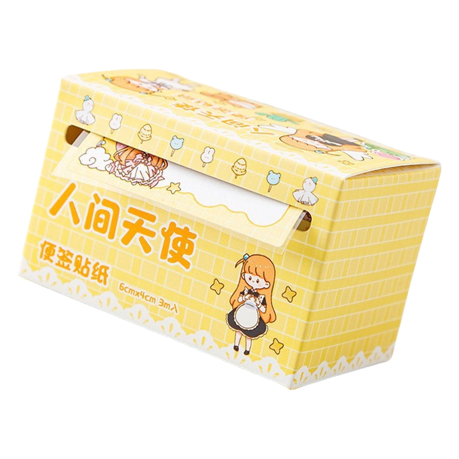 70 Sheets Adheive Notes Paper Pull Out Note Paper Pearlescent Adhesive ...