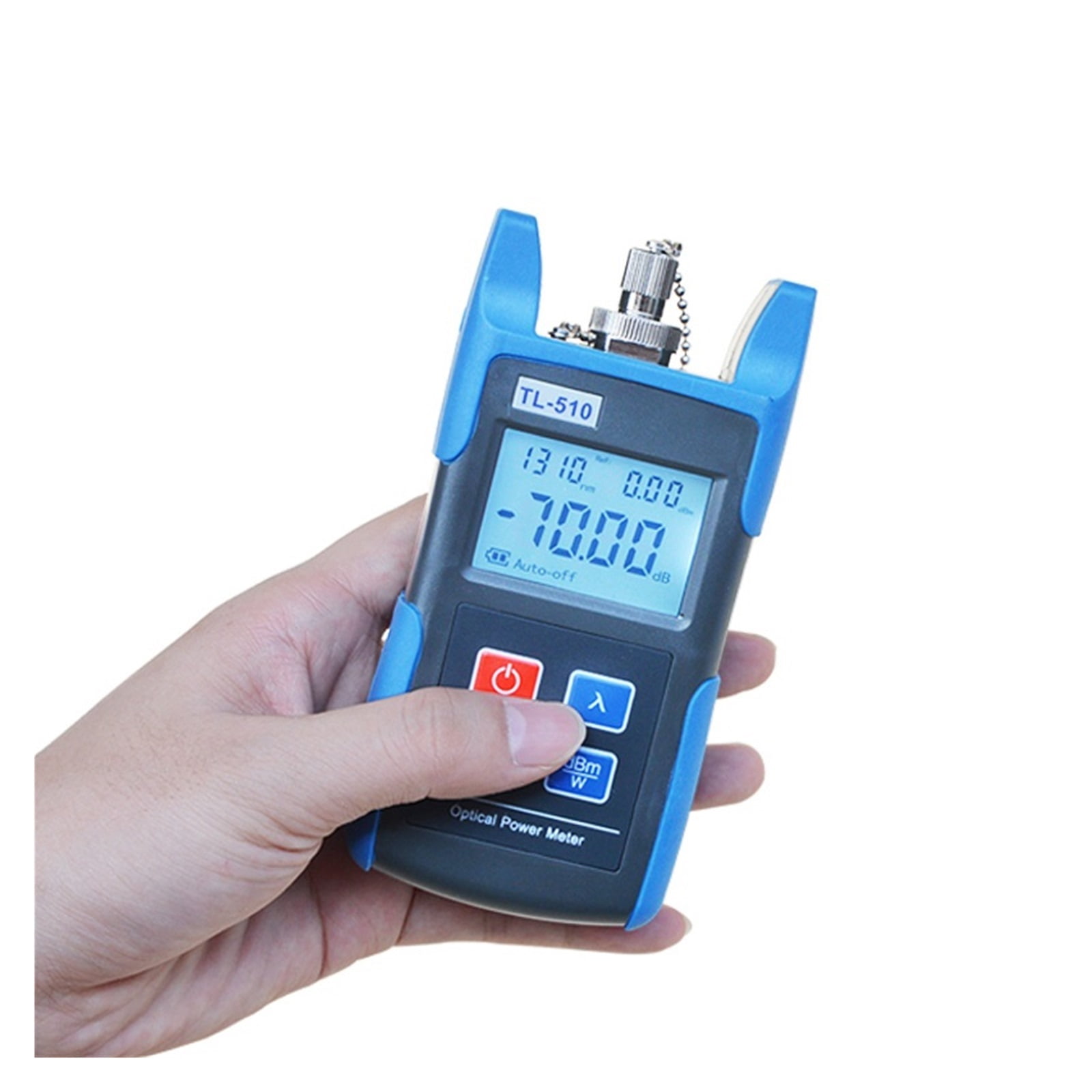 -70 To +10dBm Or -50 To +26dBm TL510 Portable Optical Power Meter With ...
