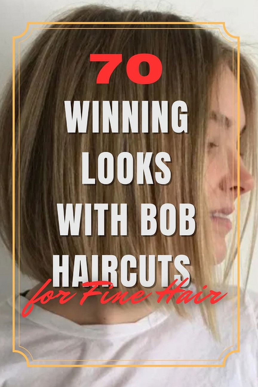 70 Winning Looks with Bob Haircuts for Fine Hair, (Paperback) - Walmart.com