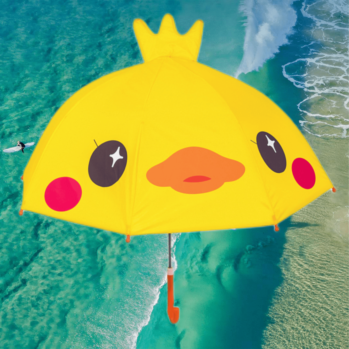 70 cm Small Animal Umbrella, Small Cute Cartoon Umbrella, Outdoor ...