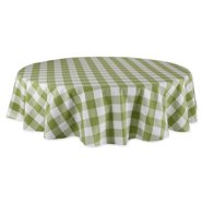 Buffalo Check Round Tablecloth - Navy - 70 in - Walmart.com