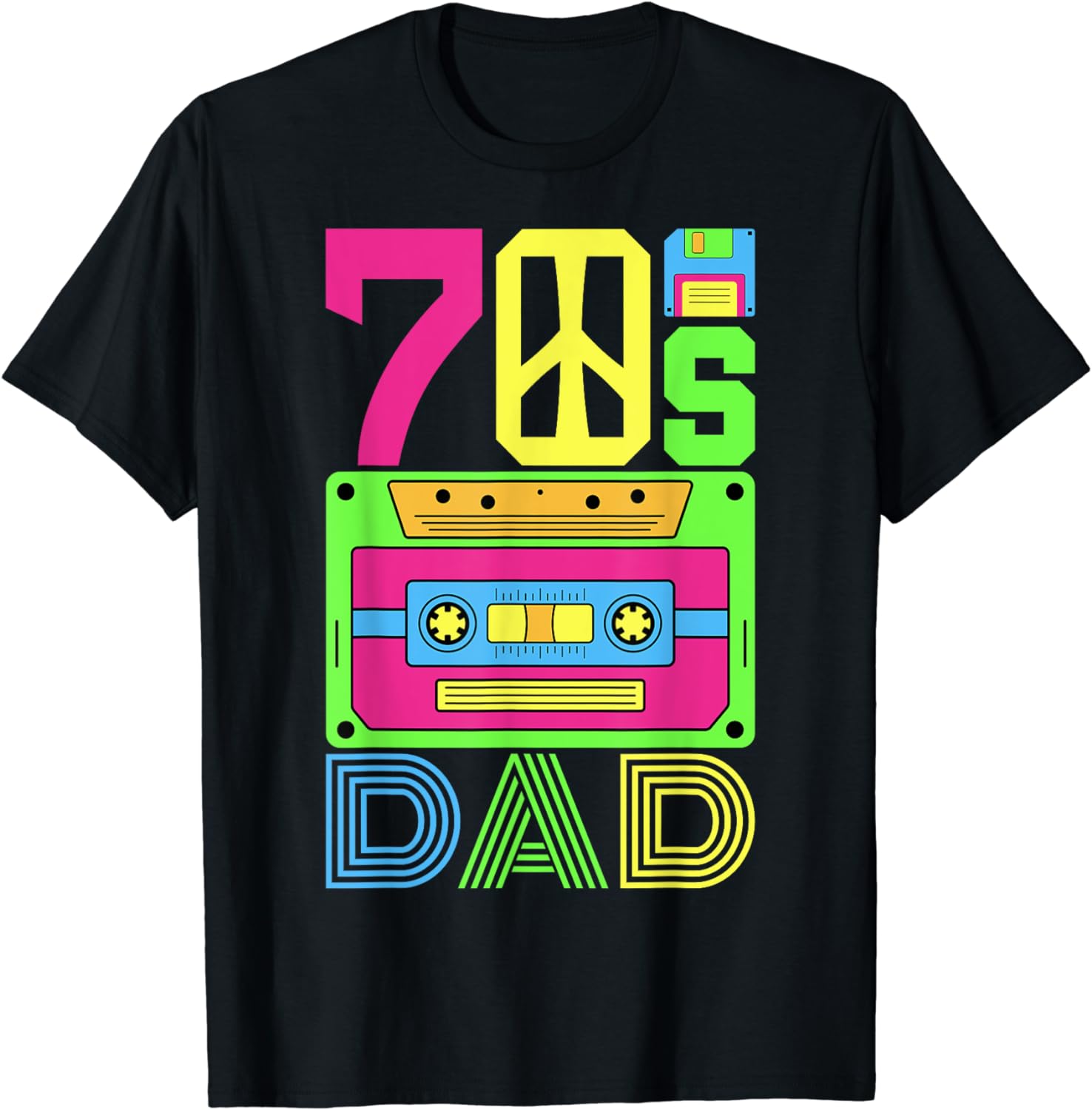 70's Dad 1970s Themed Party Seventies Costume 70s Outfit 70s T-Shirt ...