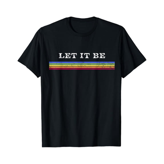 70's Rainbow Striped Hippie T-Shirt - Walmart.com