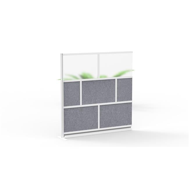 70 x 70 in. Modular Room Divider Wall System - Add-On Wall - Walmart.com