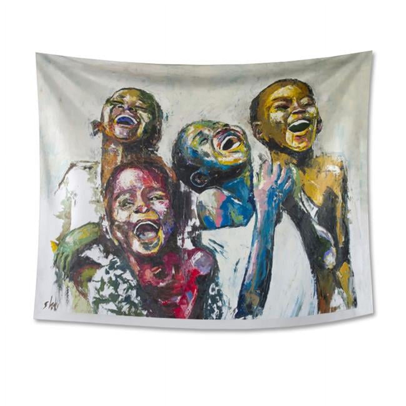 70 x 90 in. Happy Kids Tapestry Wall Art, Many colosr - Walmart.com