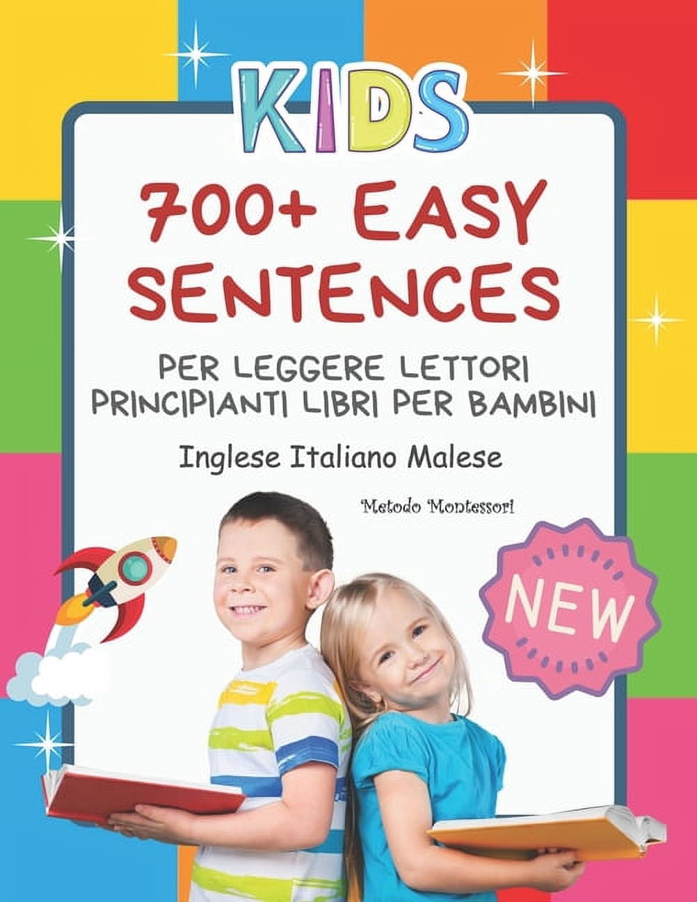 700+ Easy Sentences Per Leggere Lettori Principianti Libri Per Bambini ...
