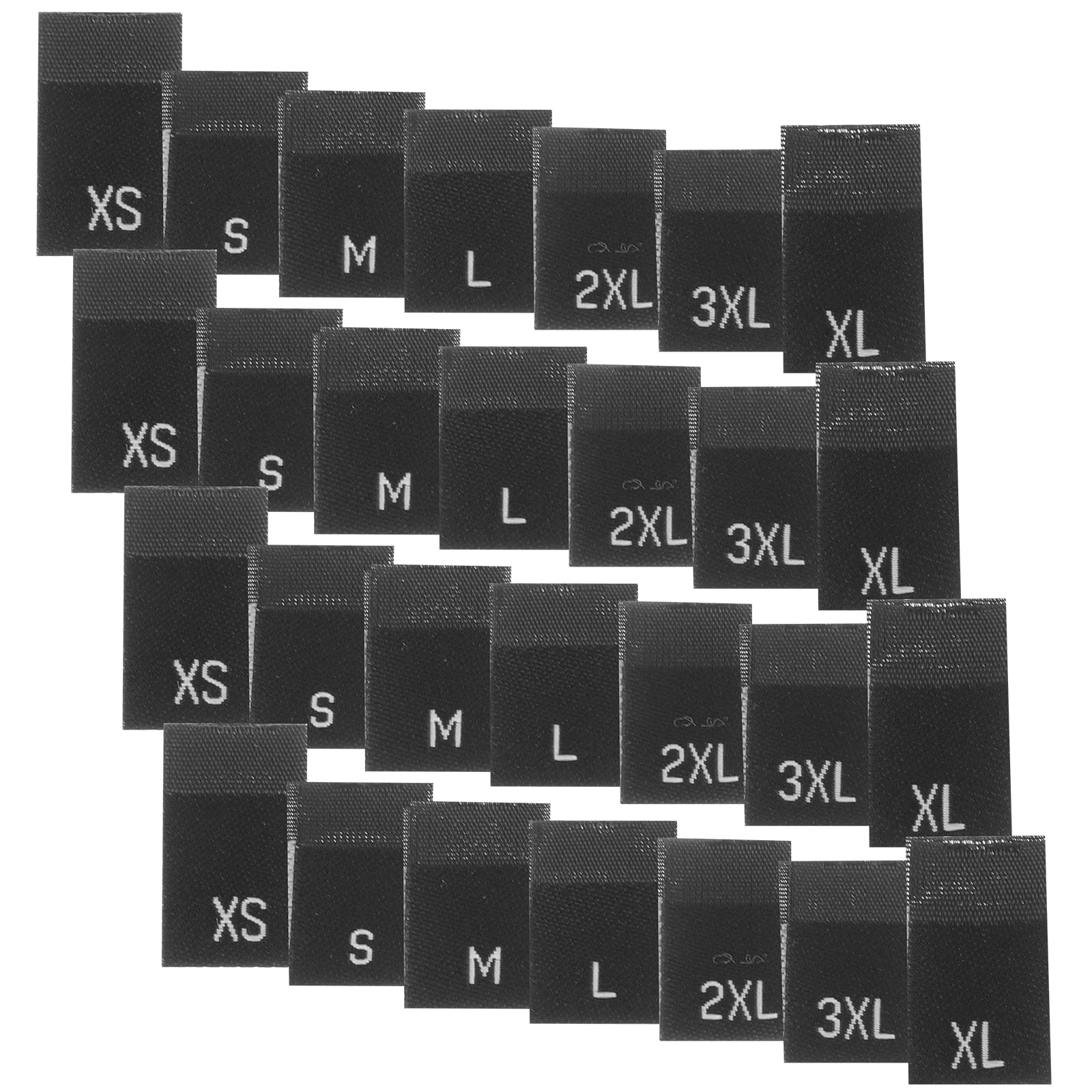 700 Pcs Clothing Size Label Tags for Garment Labels Stickers Fabric ...