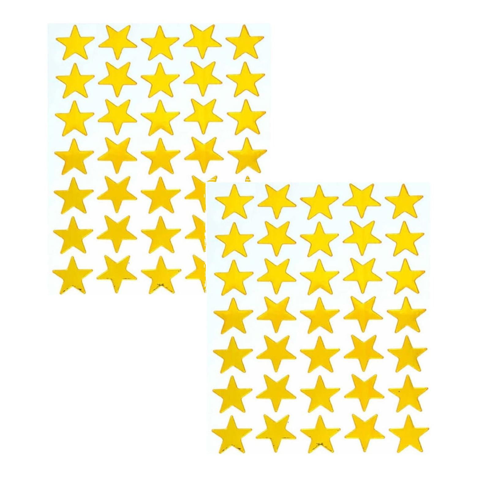 700 Pcs Gold Star Stickers, Small Star Stickers, 10 Sheets Foil Star ...