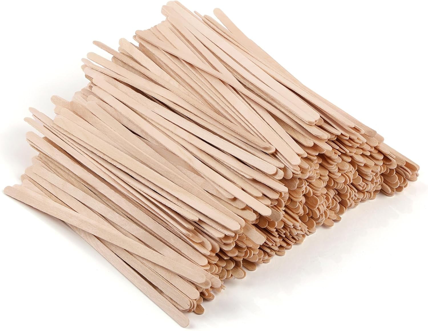 700 Pcs Natural Wooden Coffee Stirrers, 5.5" Disposable Stir Sticks ...