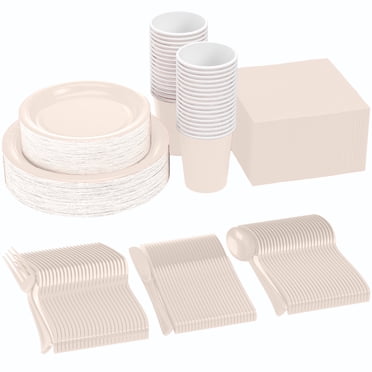 American Greetings Rainbow Party Supplies, Multicolor Paper Dinner ...