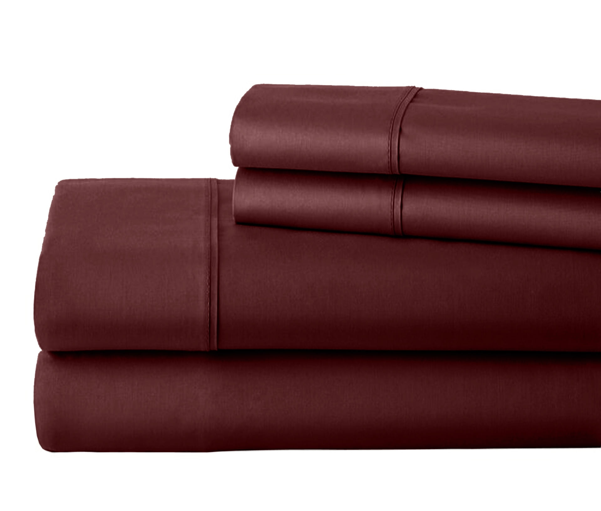 ABORN 700 Thread Count Egyptain Cotton 4 PC Adult Bedsheet 18" Deep ...
