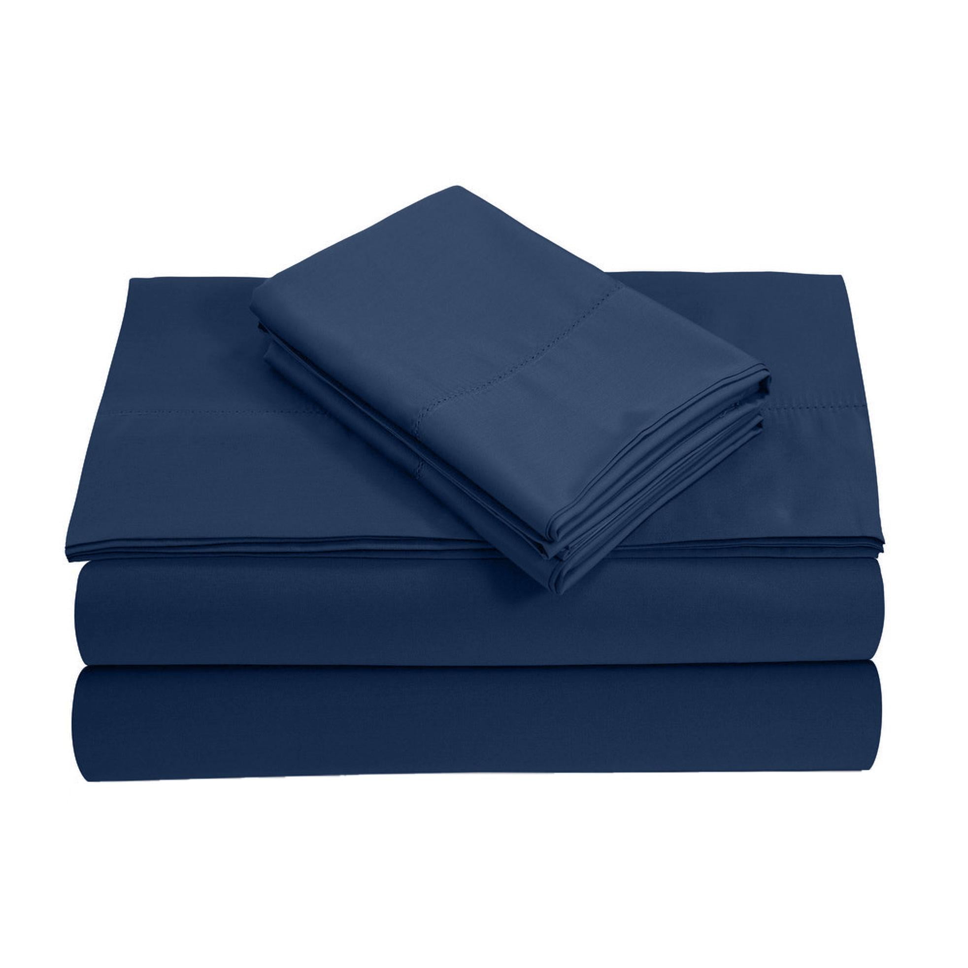 700-Thread Count 100% Egyptian Cotton Full Sheet Set, 4PC (1 Flat, 1 ...