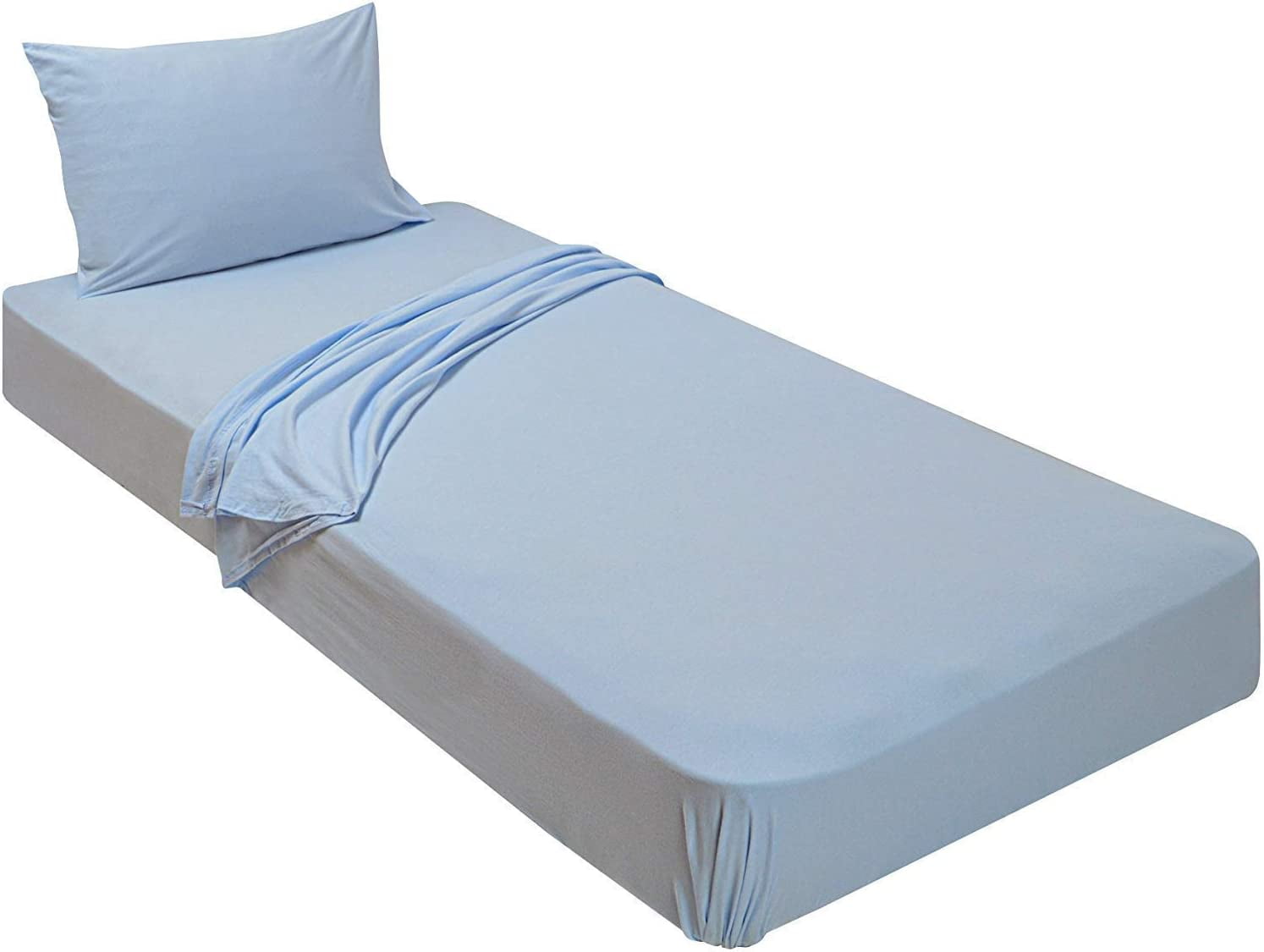 700 Threat Count 100 % Egyptian Cotton 4-Pcs Sheets for Cot Bunk Bed ...