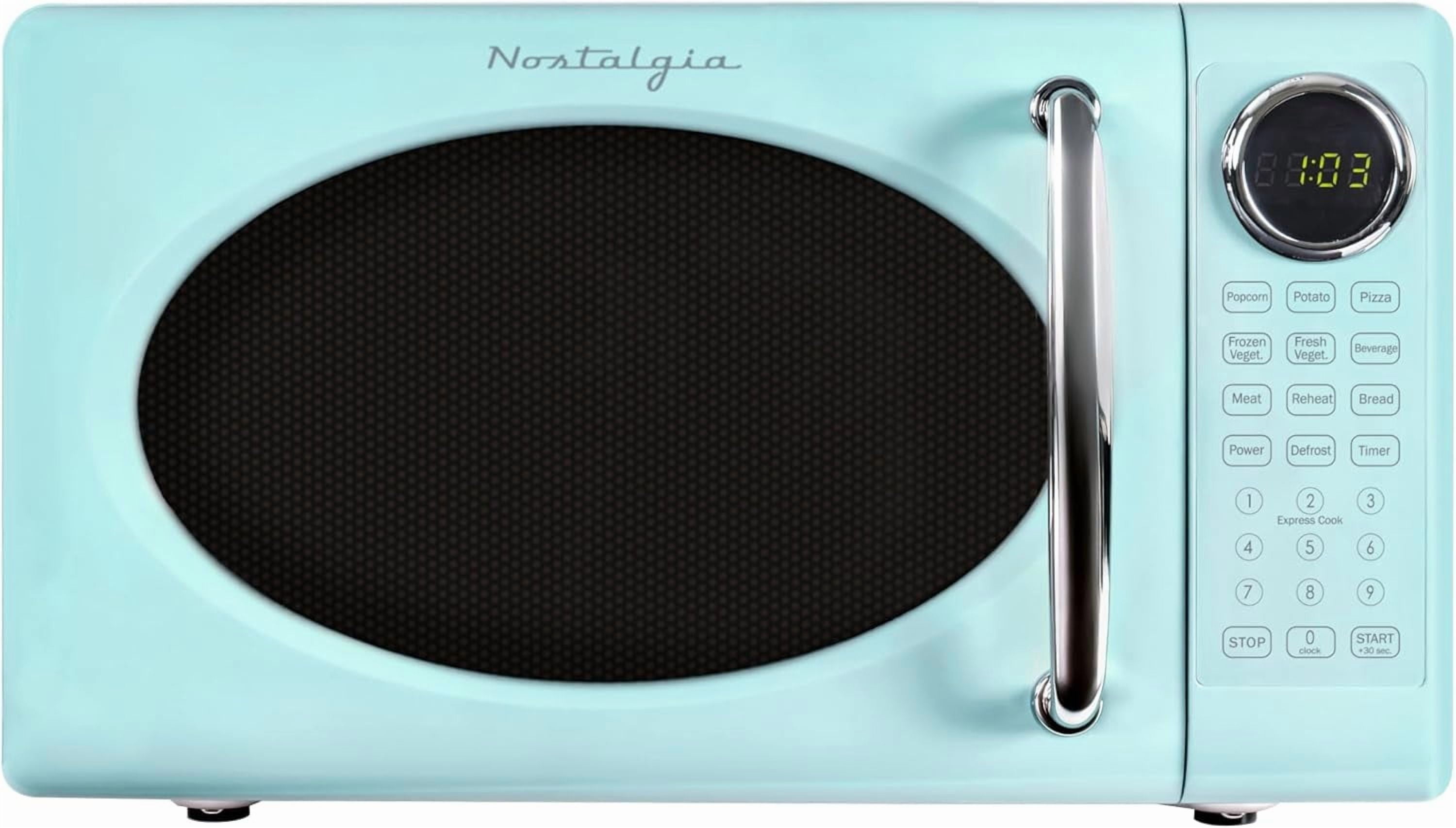 700 Watts Microwave Oven with Glass Turntable, 0.7 Cubic Foot, Child ...