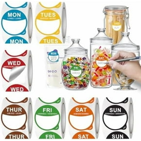 Day Dots Food Labels