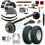 The Trailer Parts Outlet - 1216 - 6'6" x 16' Tandem Axle 7K Utility ...