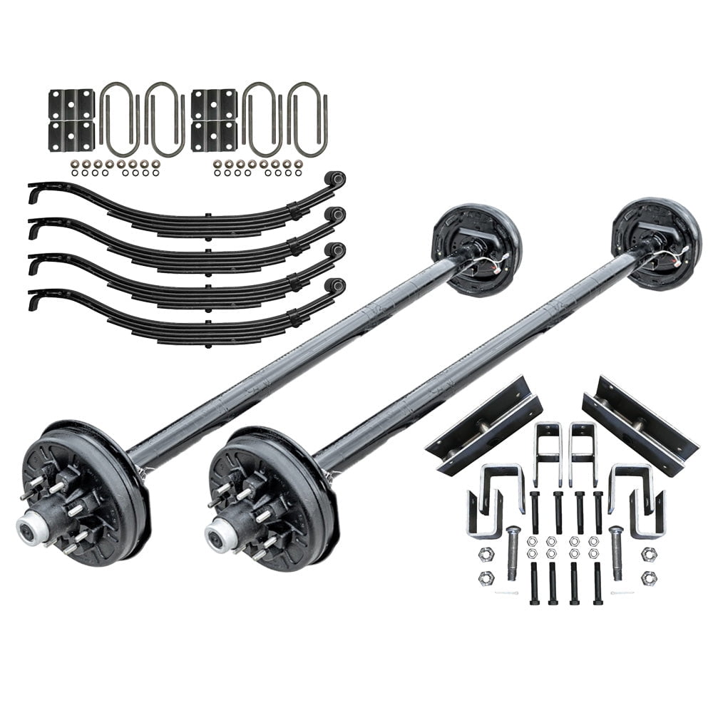 7000 lb TK Tandem Axle Heavy Duty Kit with Suspension - 14K Capacity ...