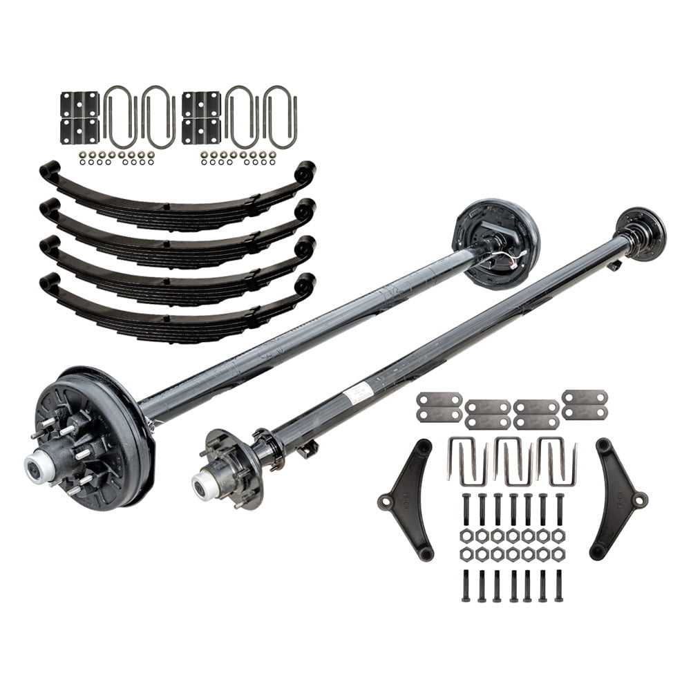 7000 lb TK Tandem Axle Light Duty Kit with Suspension - 14K Capacity ...