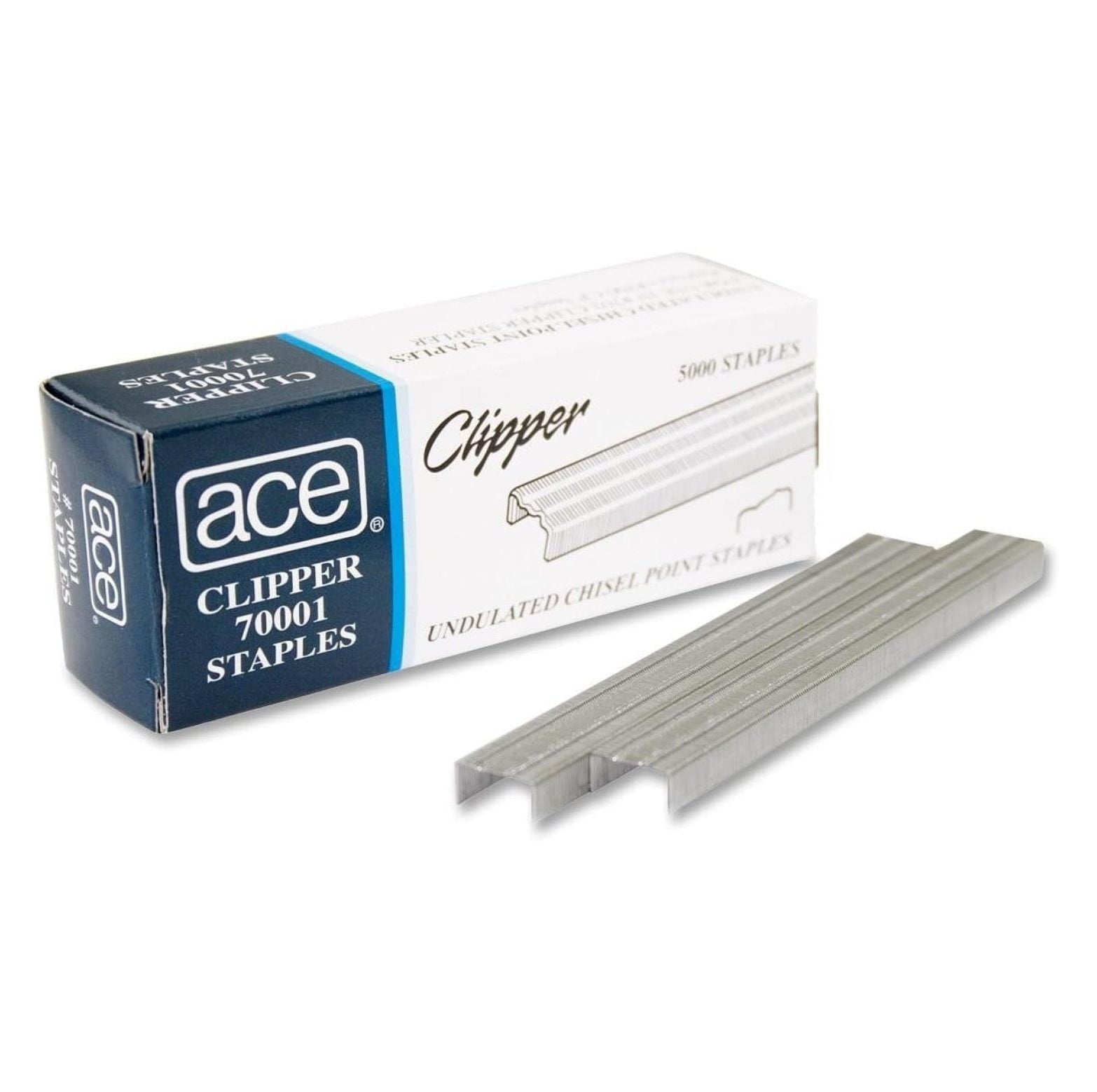 70001 ACE Undulated Staples - 5 Pack by Zhongpeng - Walmart Business Supplies