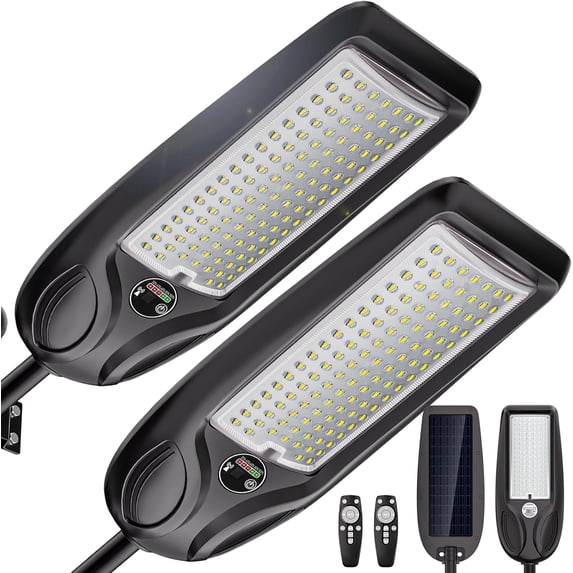 7000W Solar Street Lights Outdoor IP66 , Heavy Duty Solar LED Flood ...