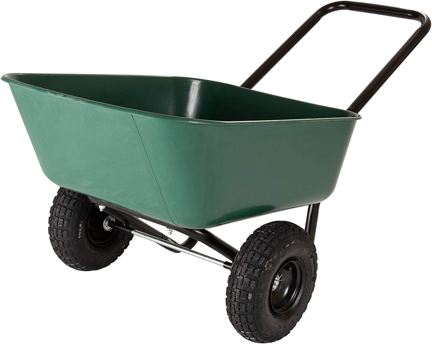 70019 Garden Barrow Dual-Wheel Residential Wheelbarrow Garden Cart ...