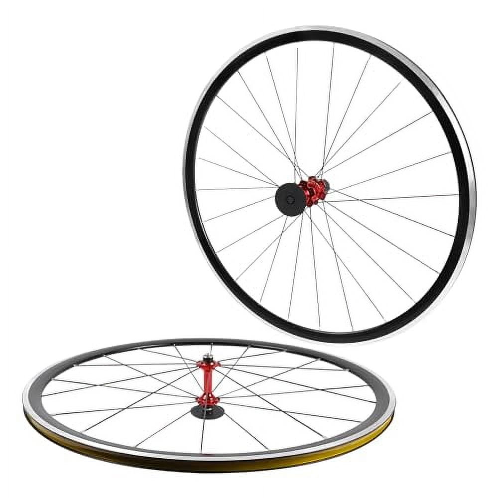 700C Bicycle Wheelset, Double Aluminum Rims C/V Brakes, Road Bicycle ...