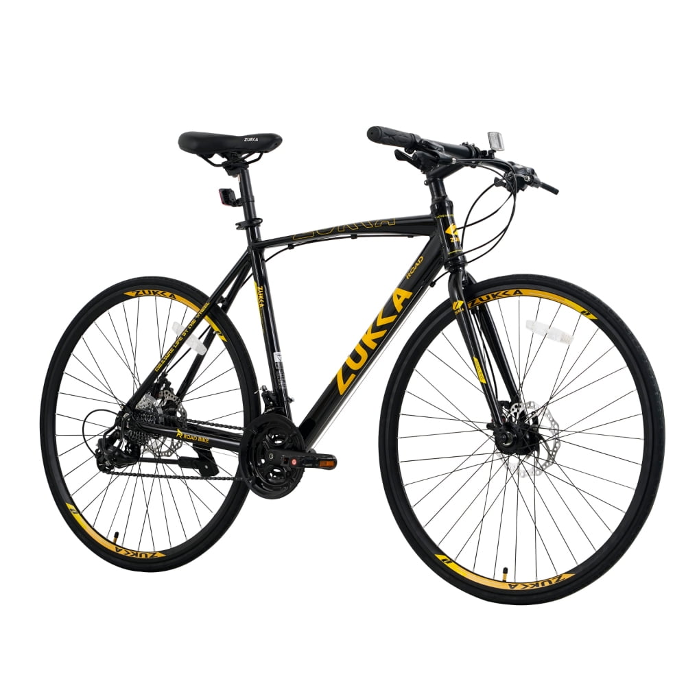 700C Hybrid Bike with Disc Brakes 24-Speed Enhanced Performance ...