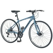 Shimano 700C Hybrid Bike for Men, Women - 7-Speed, Disc Brake, 85% ...