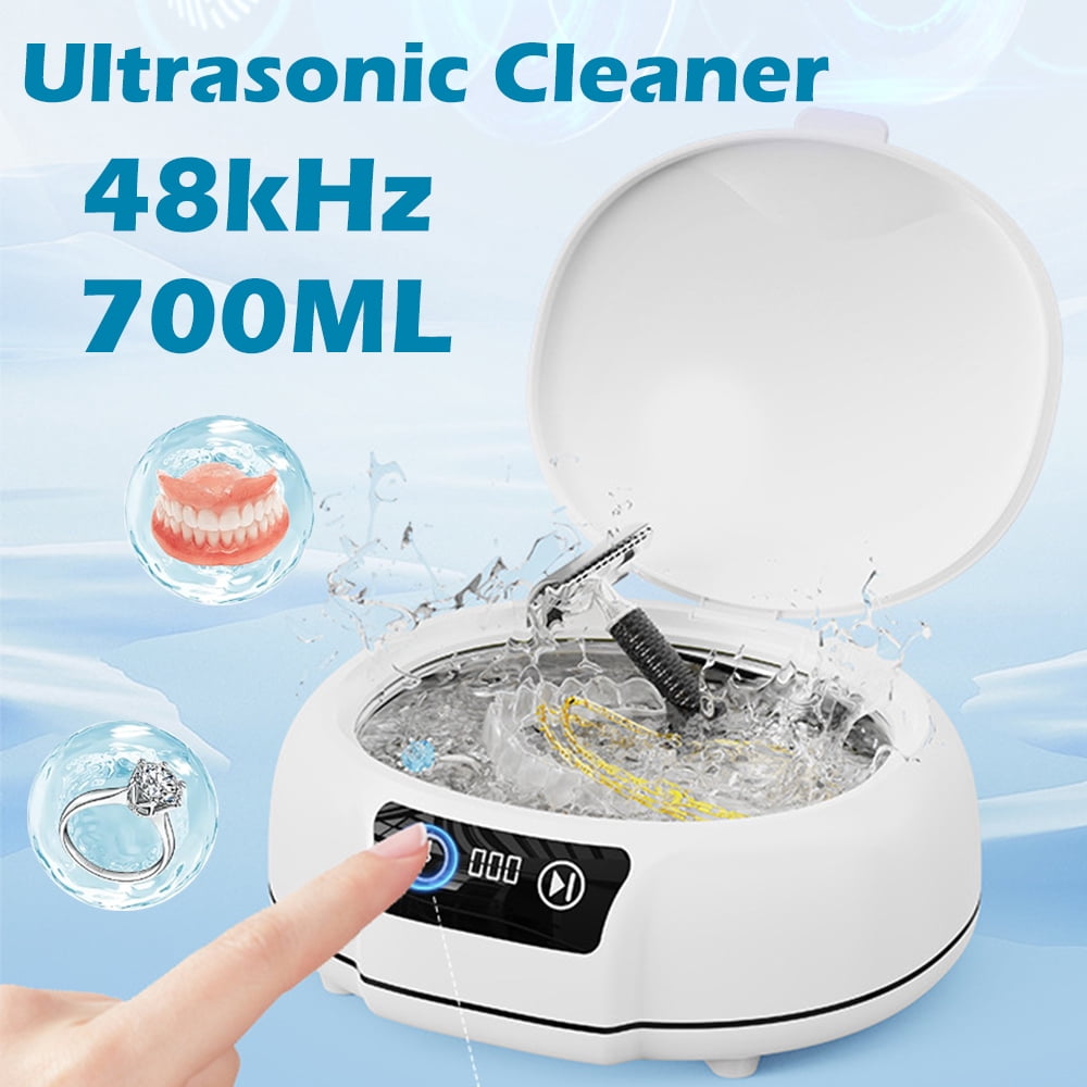 700ML Ultrasonic Cleaner Dental Ultrasonic Retainer Cleaner Machine ...