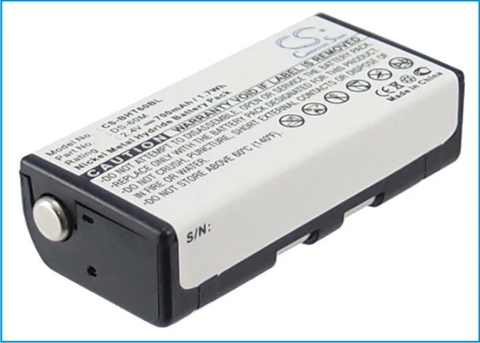 700Mah 2.4V Battery For Denso B-60N,Bht 8000,Bht-6000;P/N: Ds-60M Ni-Mh ...