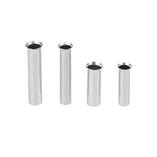 700Pcs 14 Values 10‑22 AWG Non‑Insulated Ferrule Copper Terminals ...