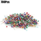 700Pcs Color Sewing Pearl Pin Round Head Pin Sewing Machine Positioning ...