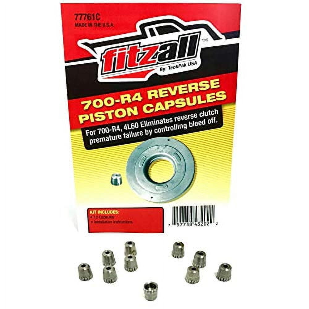 700R4 4L60 Transmission Reverse Piston Capsules Set of 10 Fitzall ...